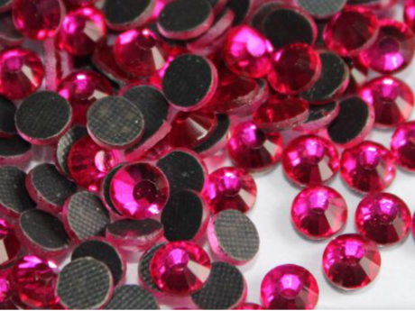 Hot Pink - Hotfix Diamante DMC Crystals – Opening Night Supplies